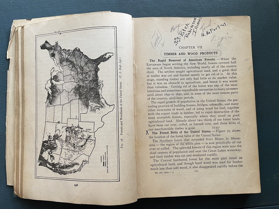 Industrial Geography textbook 1929 by Ray Hughes Whitbeck Vintage ...