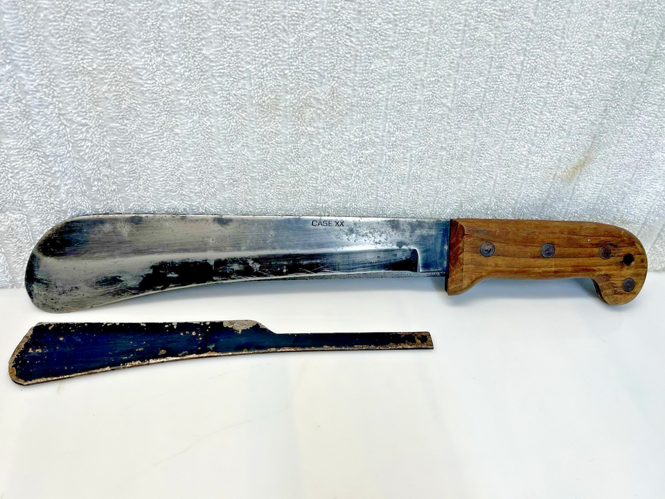 Case XX WW2 USA Machete Pilot Survival Knife w Guard Vintage Original ...