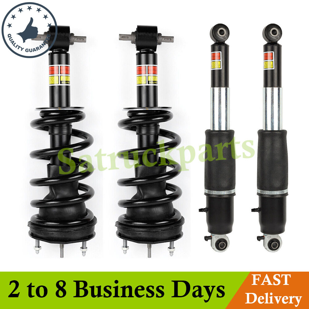 4X Front Rear Shock Struts w/MagneRide For 2007-2014 Cadillac Escalade ...