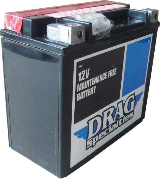 Drag Battery YTX20HLBSFT 12V 320cca OE Rep 65989-97A/D Harley Softail ...