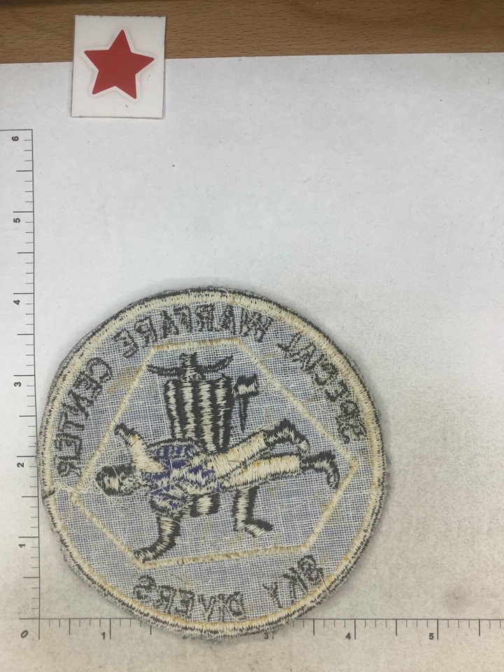 VINTAGE US ARMY SPECIAL WARFARE CENTER SKY DIVERS PATCH | eBay