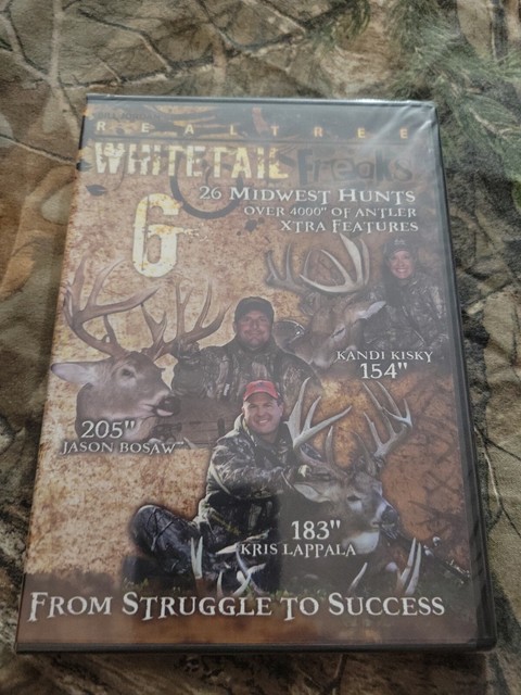 Realtree Whitetail Freaks 6 Deer Hunting DVD for sale online | eBay