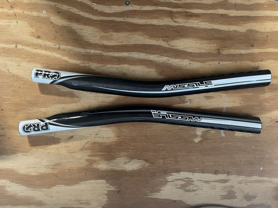 Pro Missile Evo Carbon Aero Handlebar Extension Black/White | eBay