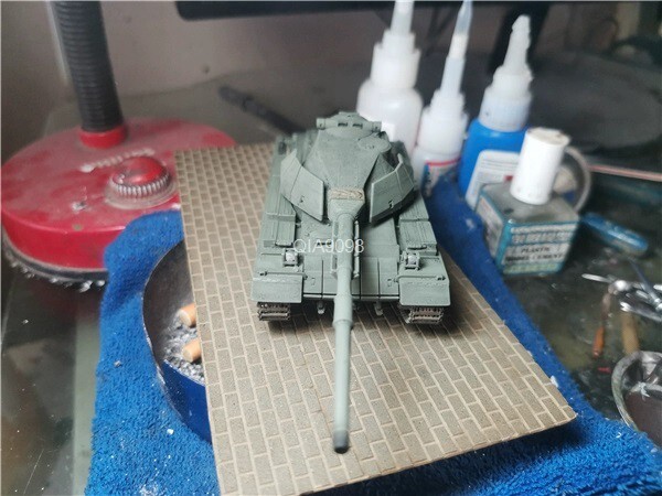 Handmade 1:72 UK Super Conqueror FV214 Conqueror Tank 3D Resin Printing ...