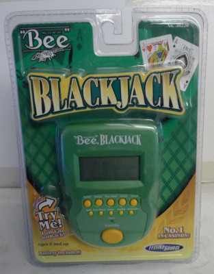 Bee Blackjack Techno Source 30220 Electronic Handheld Game 2003 NOS | eBay