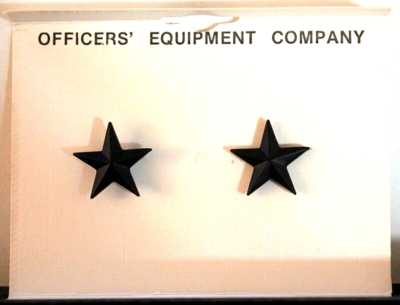 Brigadier General Insignia Major General Star Fashion Collar Rank