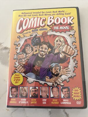 Comic Book: The Movie (DVD, 2004, 2-Disc Set) Mark Jamil Stan Lee NEW ...