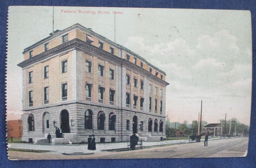 1912 Boise Idaho Federal Building Postcard & Cancel | eBay