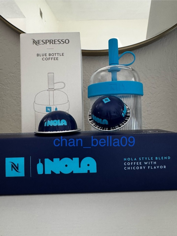 Nespresso x Blue Bottle NOLA Iced Tumbler Bundle Vertuo Limited Edition ...