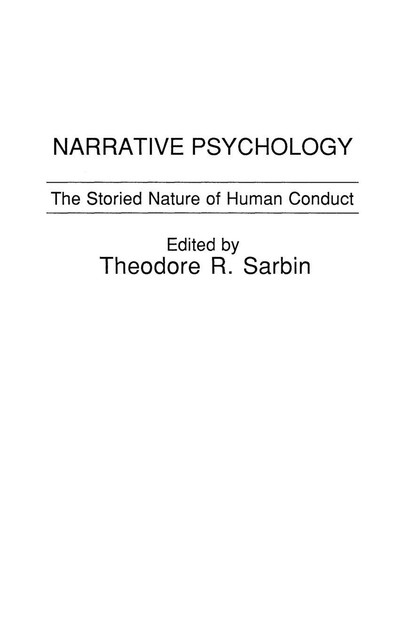 Narrative Psychology von Theodore Sarbin (1986, Gebundene Ausgabe ...