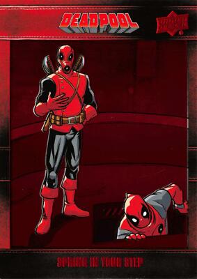 Deadpool Marvel 2018 (Upper Deck) BASE Trading Card #59 / SPRING IN ...