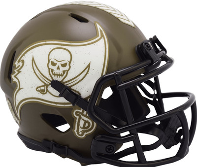 Tampa Bay Buccaneers 2022 Salute To Service Riddell NFL Speed Mini ...