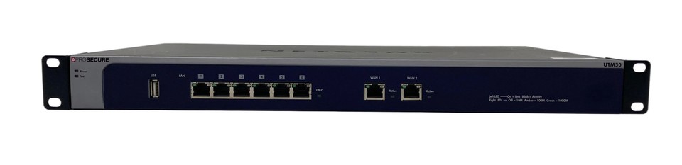 Netgear UTM50 ProSecure Unified Threat Management Switch Firewall | eBay