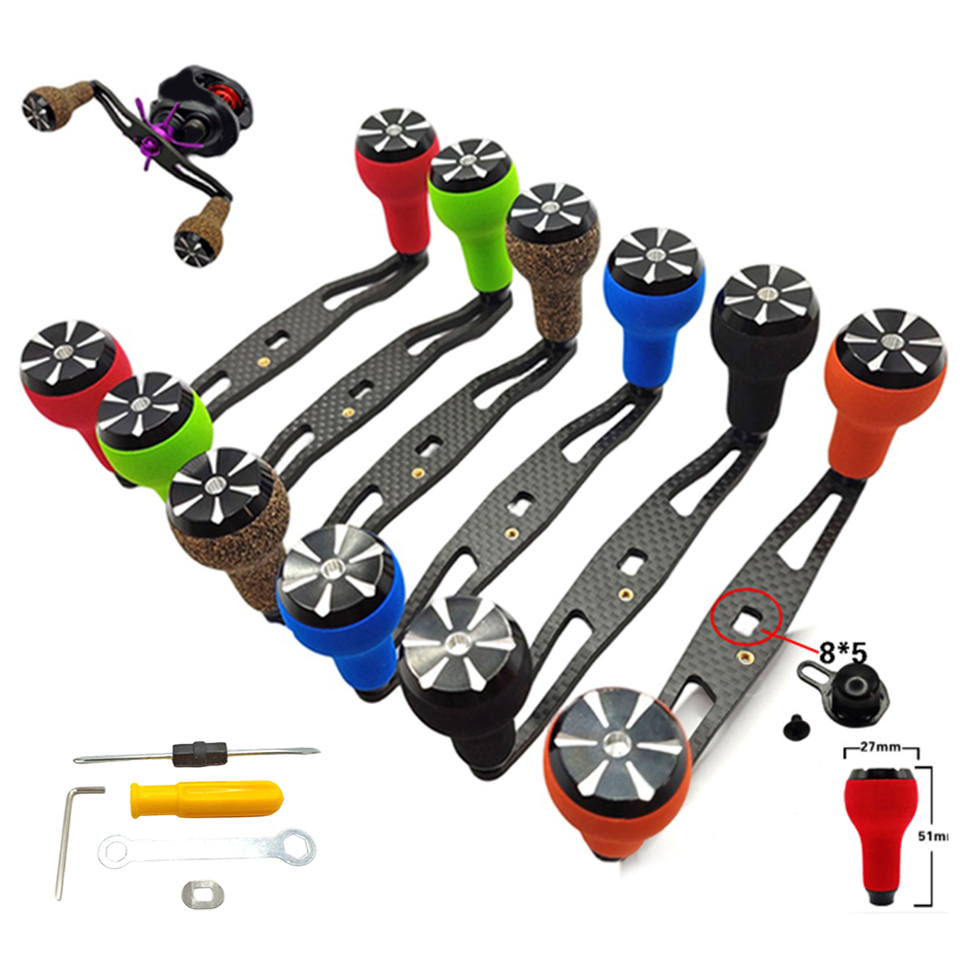 for DAIWA For ABU SHI Series 130MM Carbon Fiber Double Rocker Arm ...