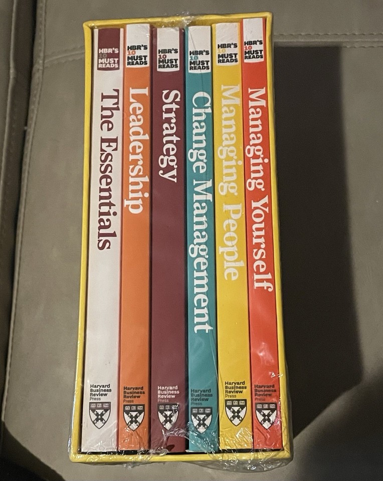 HBR's 10 Must Reads Boxed Set 6 Books HBR's 10 Must Reads Harvard ...