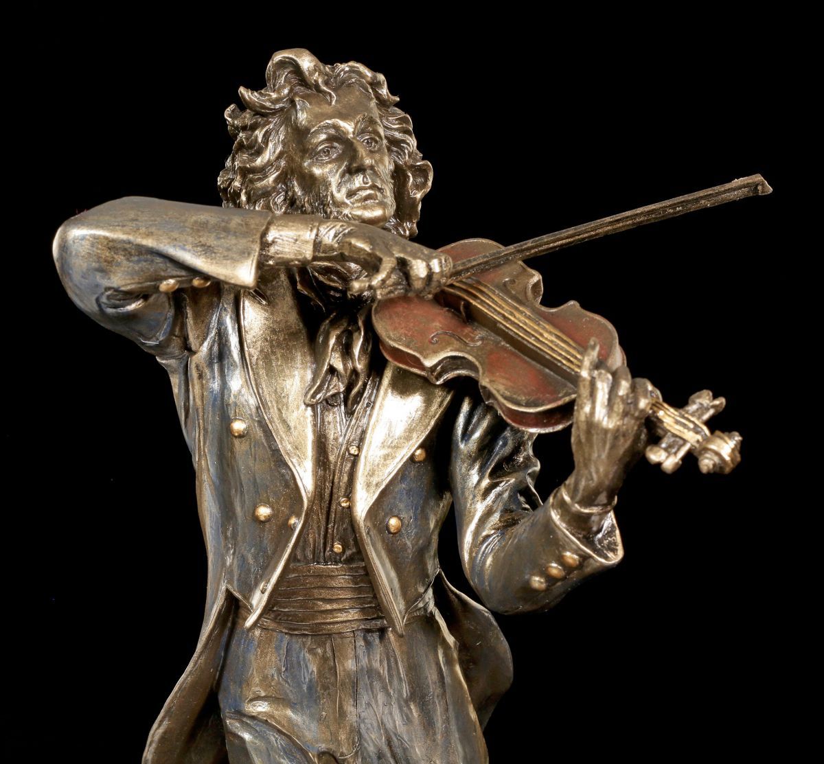 Niccolò Paganini Figur - Veronese Statue Bronze-Optik Musiker Geige | eBay