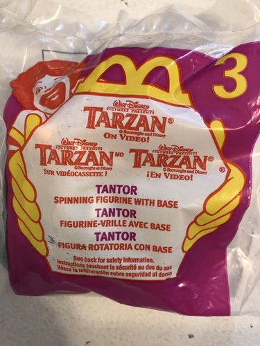 Tarzan 2000 Vintage McDonald's Happy Meal Toy SEALED NEW TANTOR #3 | eBay