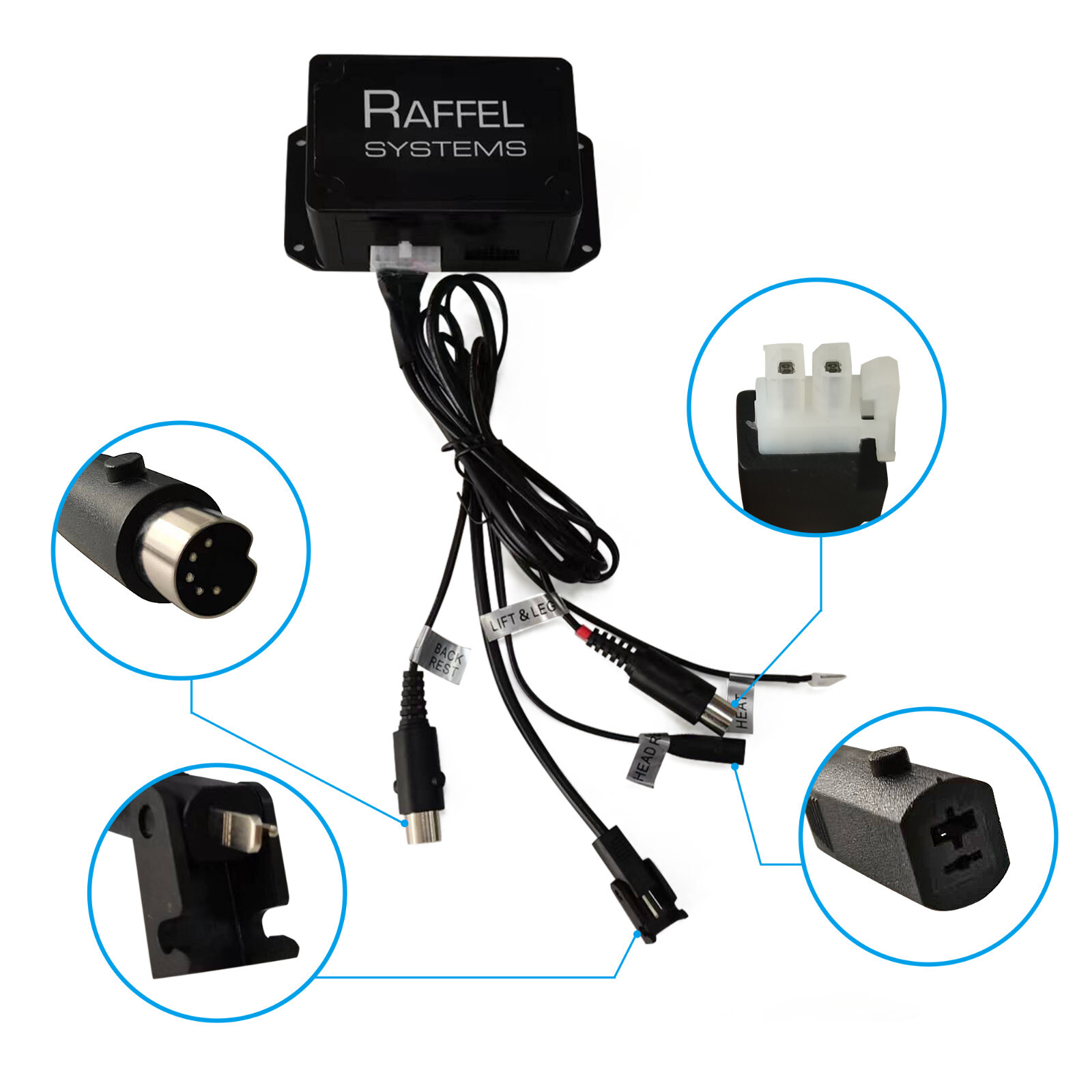 Raffel System HC HR3B 01 Power Recliner 9 Button Remote Control with ...