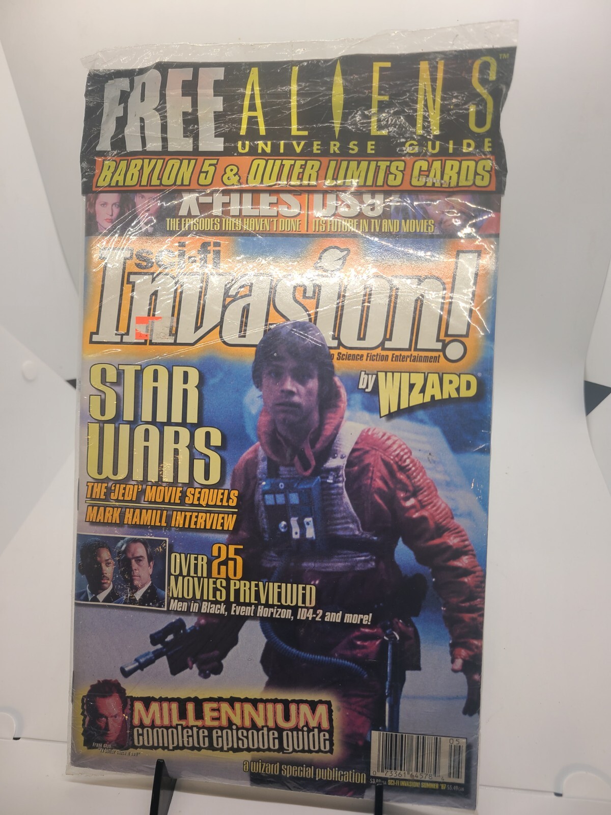 1997 Sci-Fi Invasion Magazine By Wizard Star Wars Magazine Luke ...
