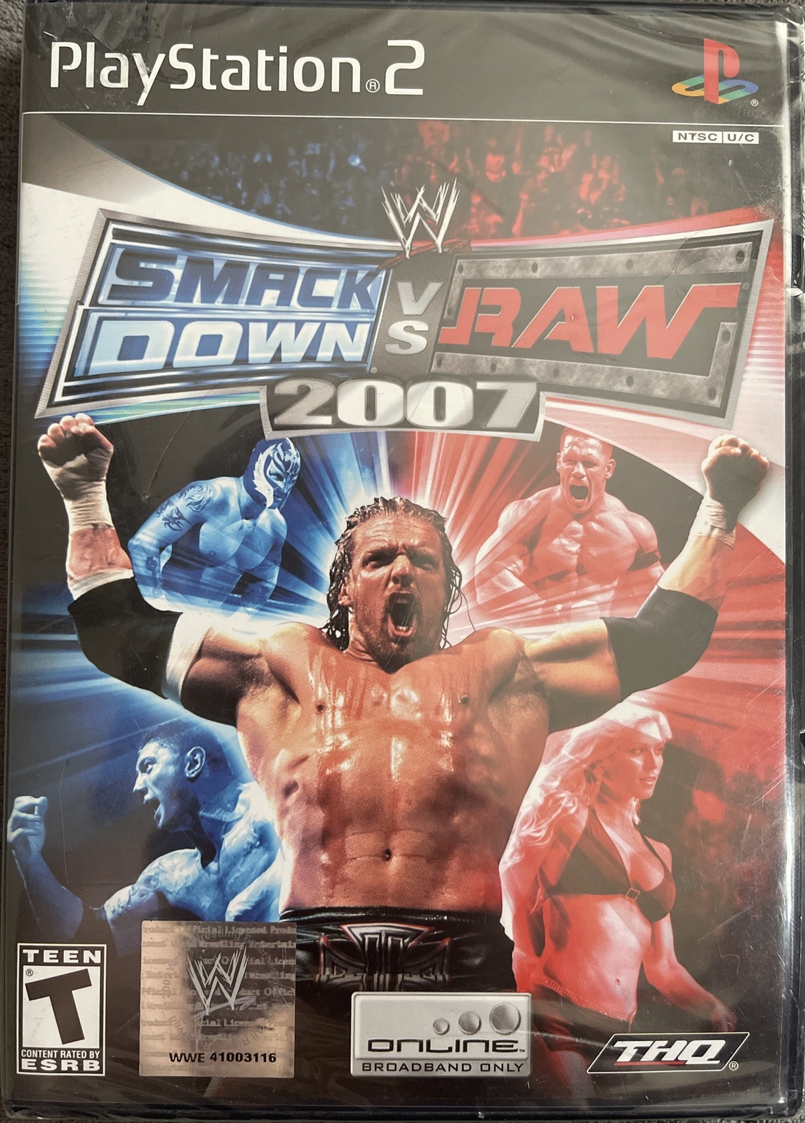 WWE SmackDown vs. Raw 2007 (Sony PlayStation 2, 2006) for sale online ...