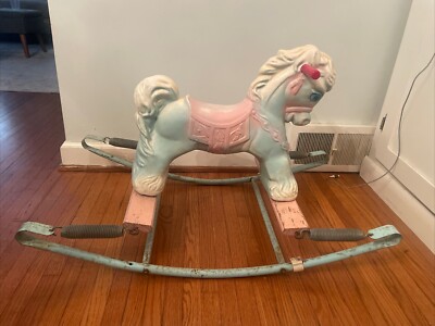 Vintage Wonder Horse Shoo-Fly Childs Riding Bouncing Rocking Spring ...