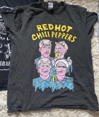 Red Hot Chili Peppers T Shirt Rare Rock Band Merch Tee Size Small RHCP ...