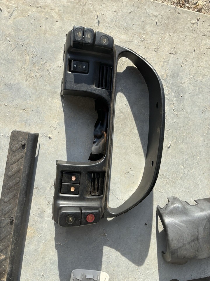 91-94 Nissan 240SX S13 Speedometer Bezel Trim (Black G) OEM 68240-53F10 ...