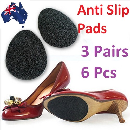 3 Pair Self Adhesive Non Slip Shoe Sole Grip Pads High Heels Slippery ...