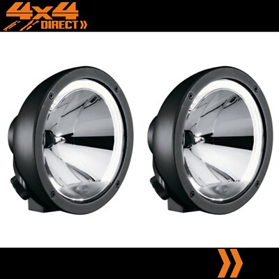 HELLA RALLYE FF4000 COMPACT BLACK DRIVING SPOT LIGHTS | eBay