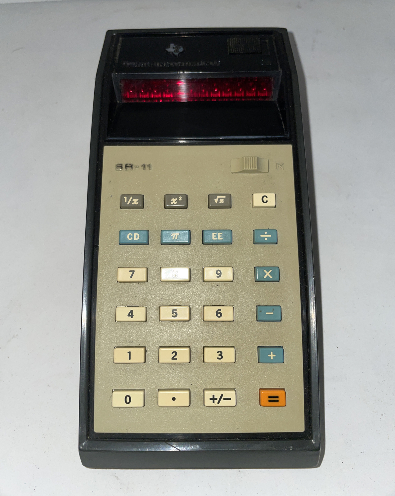 Texas Instruments SR-11 Electronic Slide Rule Calculator Vintage ...