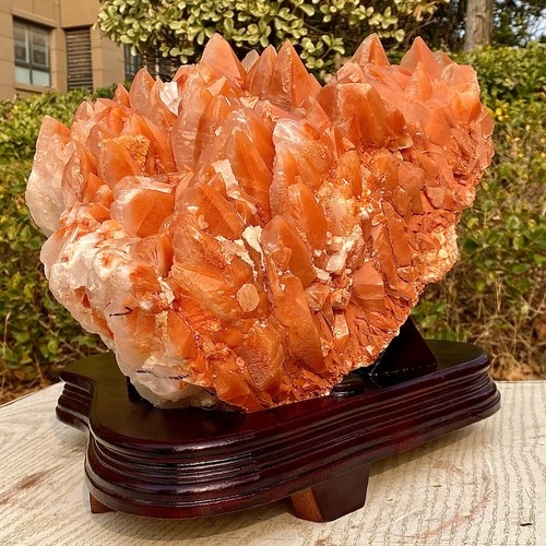 44.39LB Natural crystal calcite raw stone ornament, dog tooth crystal ...