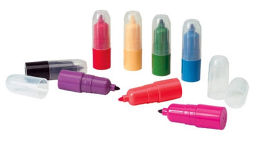 NEW ALEX Little Hands Chunky Washable Markers Textas Texta - 8 piece ...