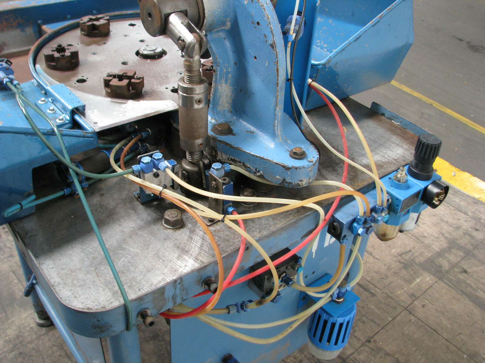 Pneumatic Air Rotating Index Table Production Press | eBay Australia
