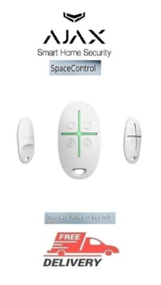 Ajax SpaceControl - Key Fob - WHITE wireless intrusion alarm new | eBay ...