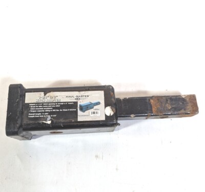 Haul Master Hitch Receiver Adapter, 1-1/4 to 2-Inch, 10-In Extension ...
