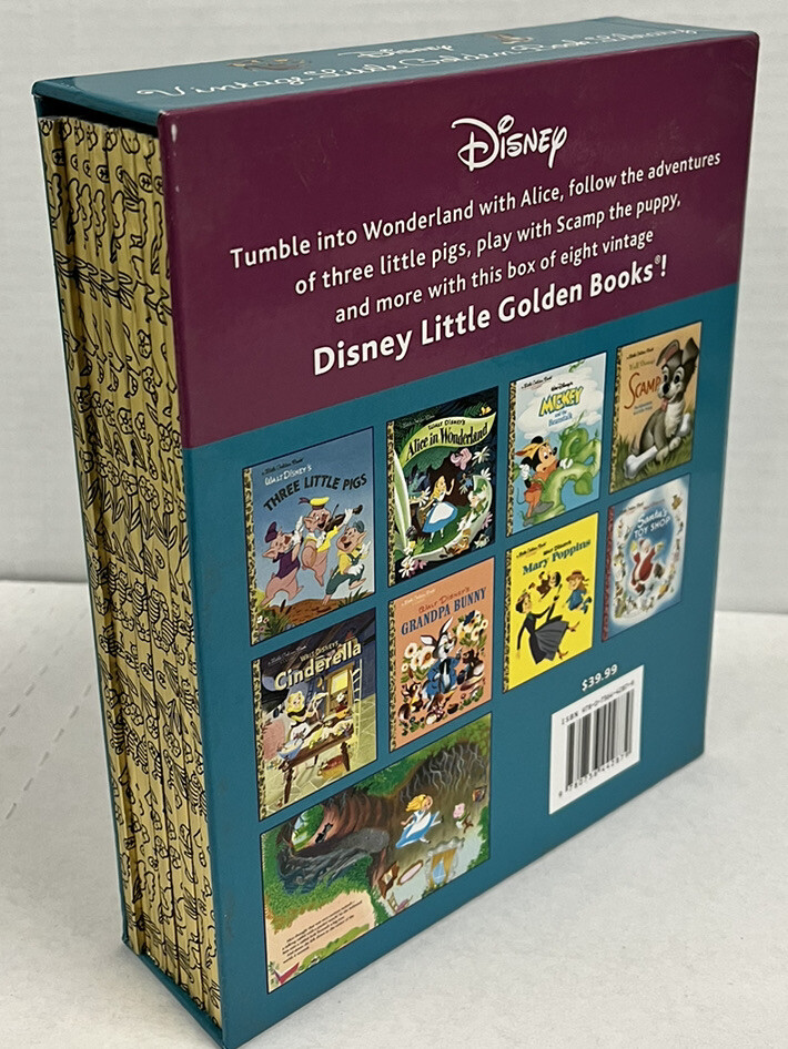 Disney Vintage Golden Book Library Includes 8 vintage books | eBay