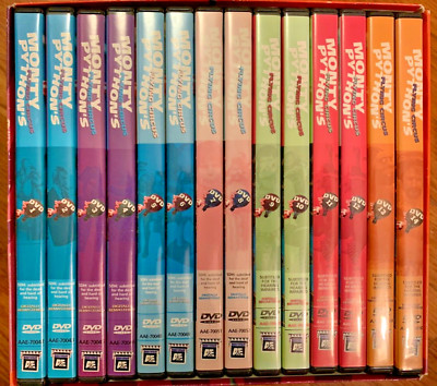 The Complete Monty Python's Flying Circus 14 DVD set 2000 mega film ...