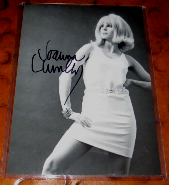 Joanna Lumley actress model signed autographed photo Absolutley ...