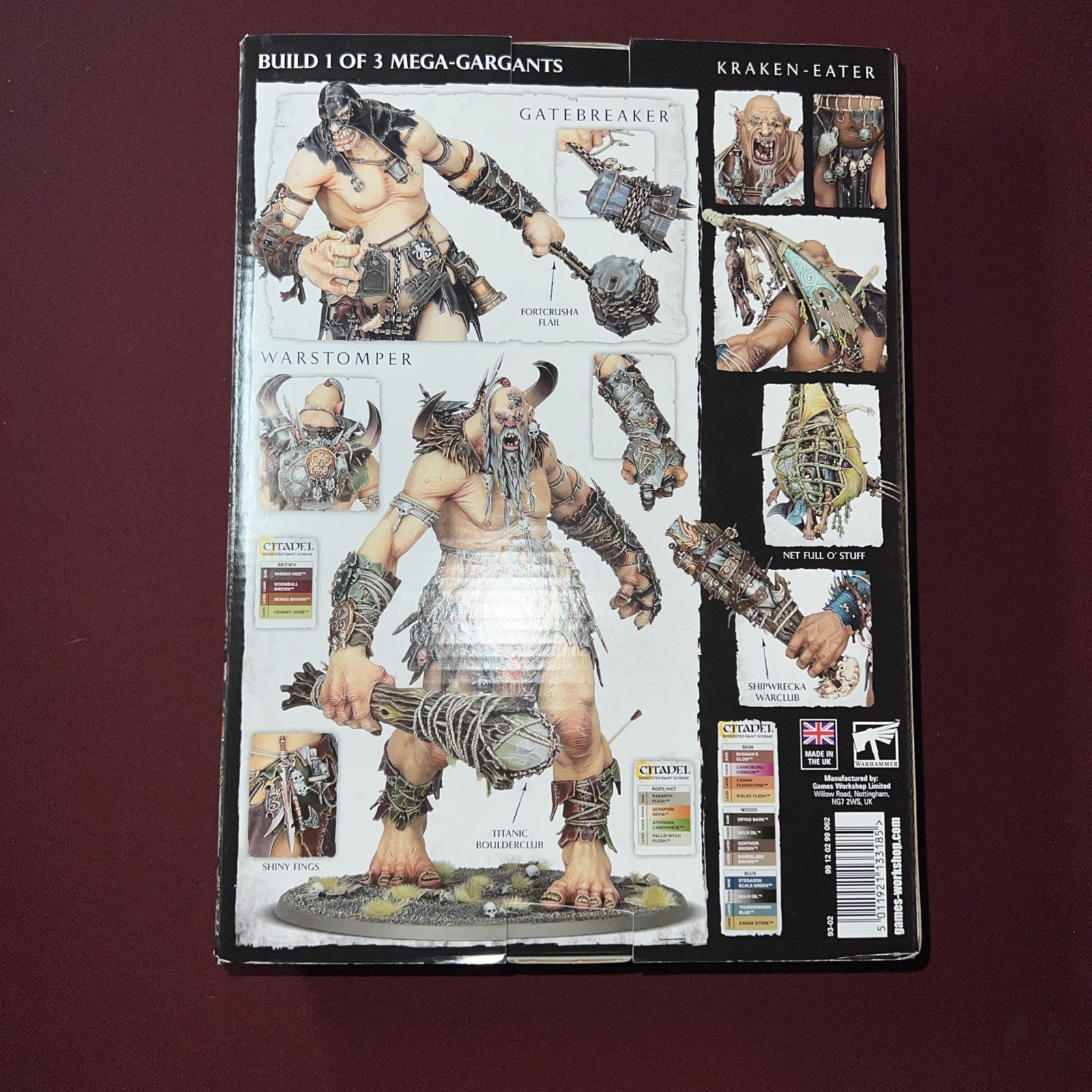 Mega Gargant Warhammer Age of Sigmar - New miniature Sons of Behemat NIB | eBay