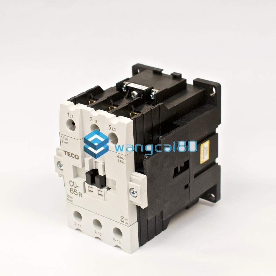 New For TECO CU-65R Magnetic Contactor 100 Amp, 3 Phase, 110V Coil ...