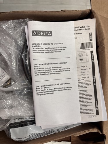 Delta Linden Monitor 17 Series Tub & Shower Trim In Venetian Bronze ...