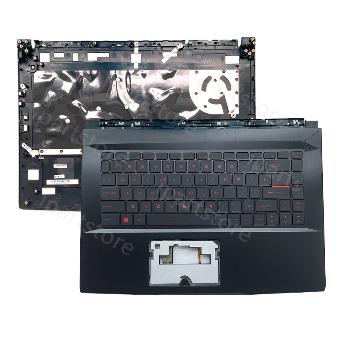Palmrest Backlit Keyboard for MSI GF65 Thin 9SD 9SE 10SD 10SE MS-16W1 ...