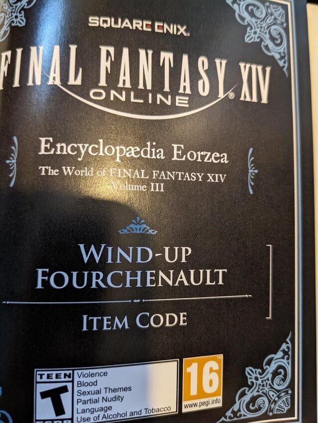 Final Fantasy XIV Online Minion Wind-up Fourchenault Item Code PC PS5 ...