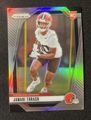2024 Panini Prizm JAMARI THRASH RC #340 Silver Cleveland Browns | eBay