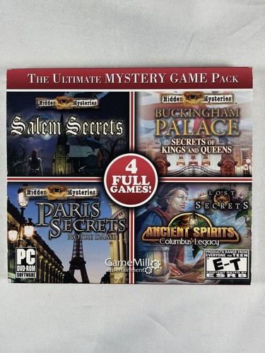 The Ultimate Mystery Game 4-Pack - PC NEW | eBay