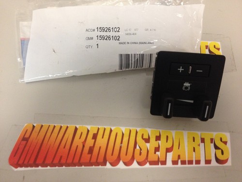 2007-2014 SILVERADO SIERRA TRAILER BRAKE CONTROL SWITCH NEW GM ...
