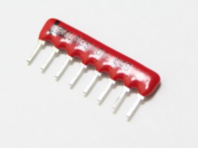 BI TECHNOLOGIES L083S101 100-Ohm 2% 8-Pin SIP Isolated Resistor Network ...