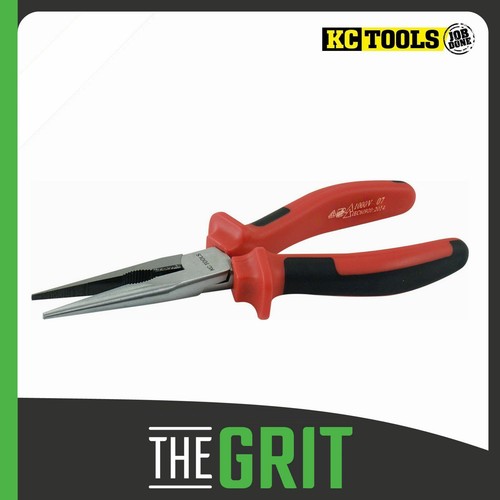 KC Tools 200mm 1000 Volt Long Nose Pliers w/ Daiken VDE Standard Handles 9315939176124 | eBay