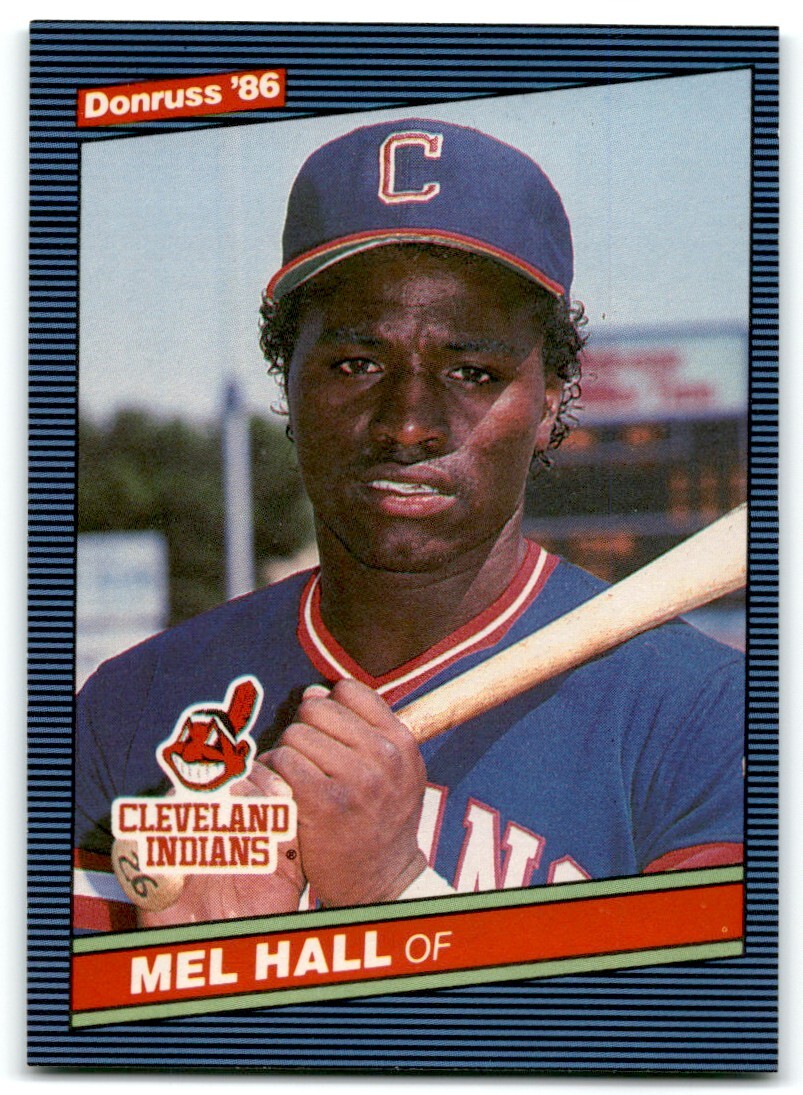 1986 Donruss Mel Hall Cleveland Indians #276 | eBay