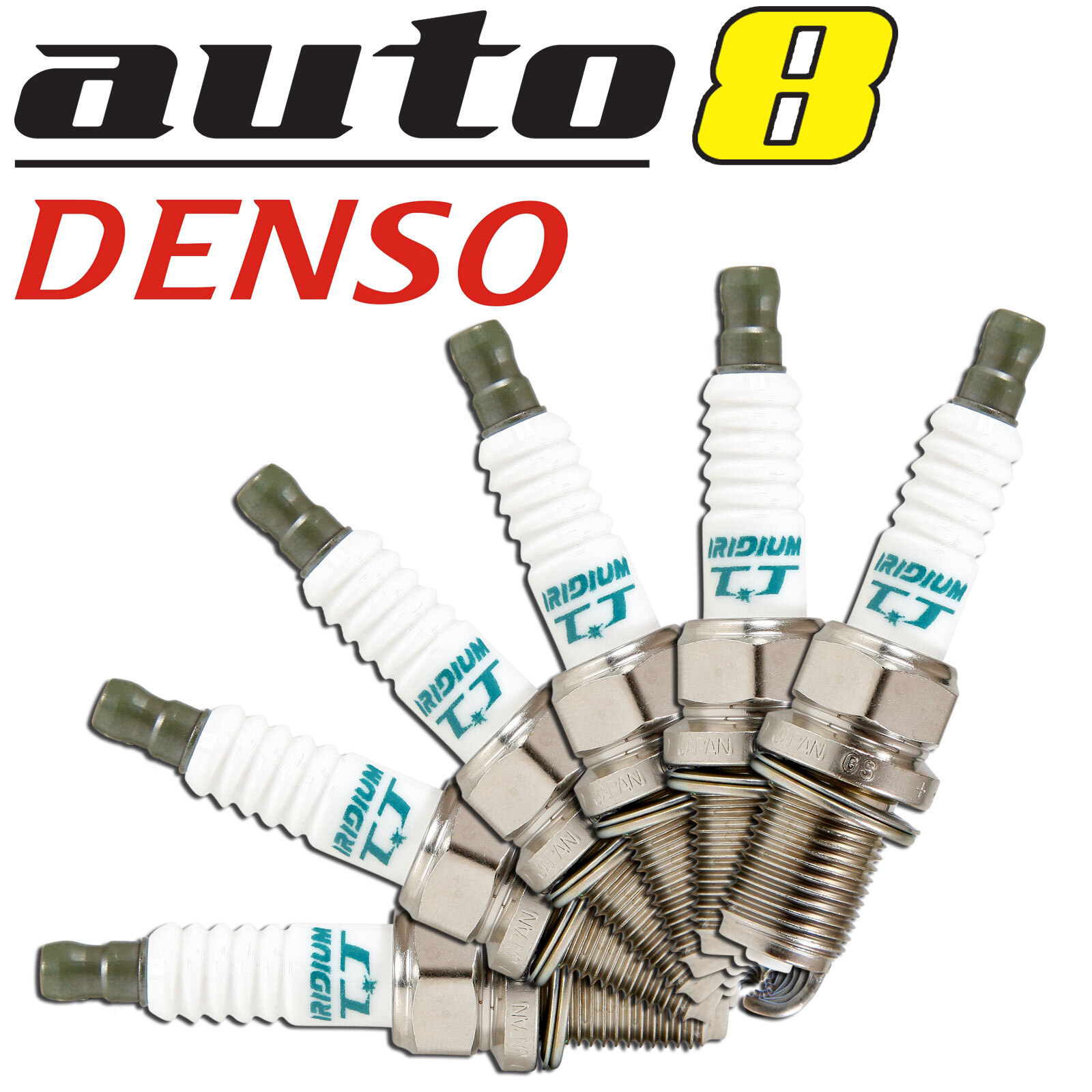 6 x Denso IK16TT Iridium TT Spark Plugs for Toyota Hilux 3.4L Petrol ...
